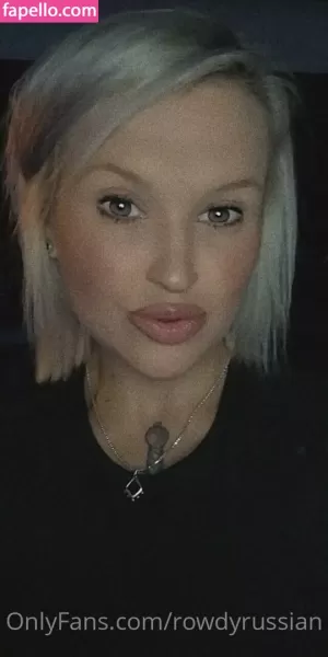 rowdyrussian Nude Photos & Videos - I Nudes - Celeb Nudes